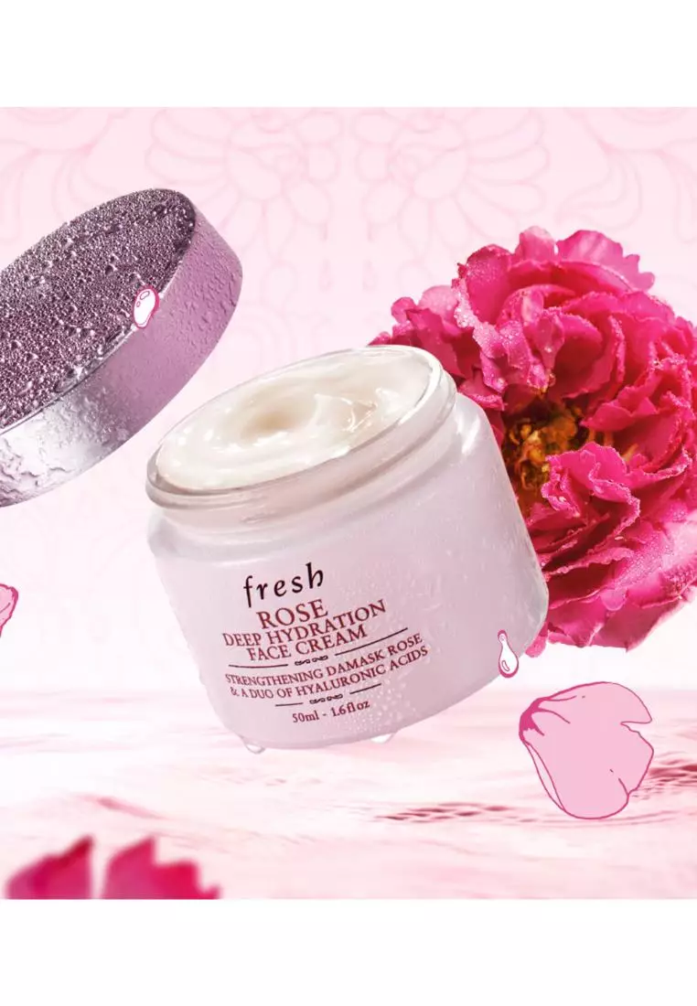 Buy Fresh Rose Deep Hydration Face Cream 50ml 2025 Online | ZALORA