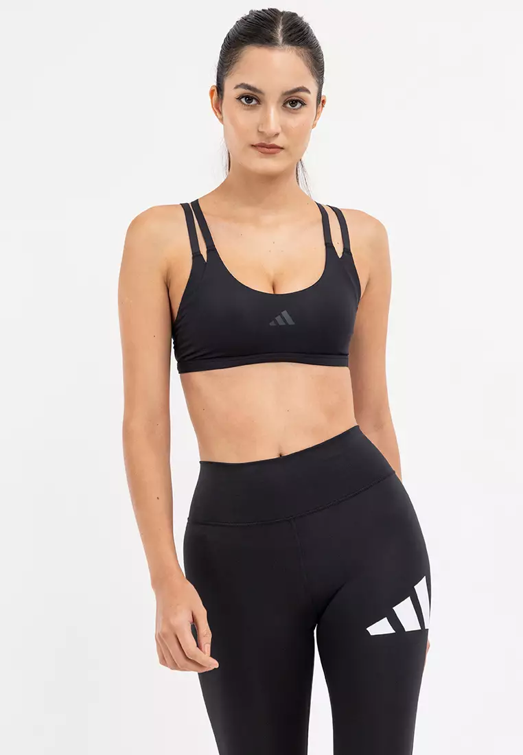 Buy ADIDAS Optime Workout Strappy Light Support Bra 2025 Online ...