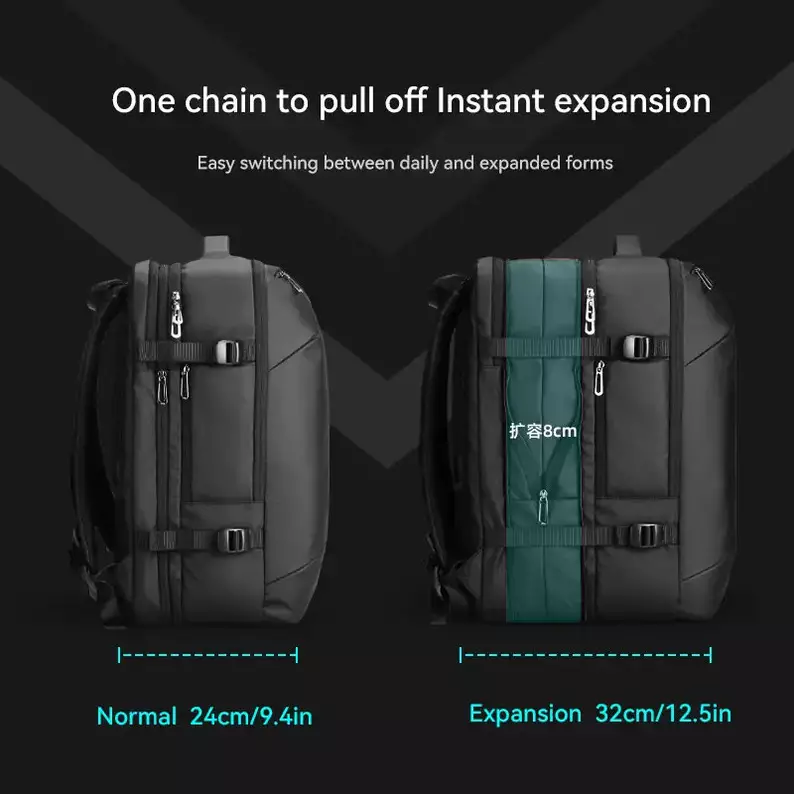 Jual Mark Ryden Mark Ryden MR9907KR Tas Backpack Laptop 17 Expandable ...