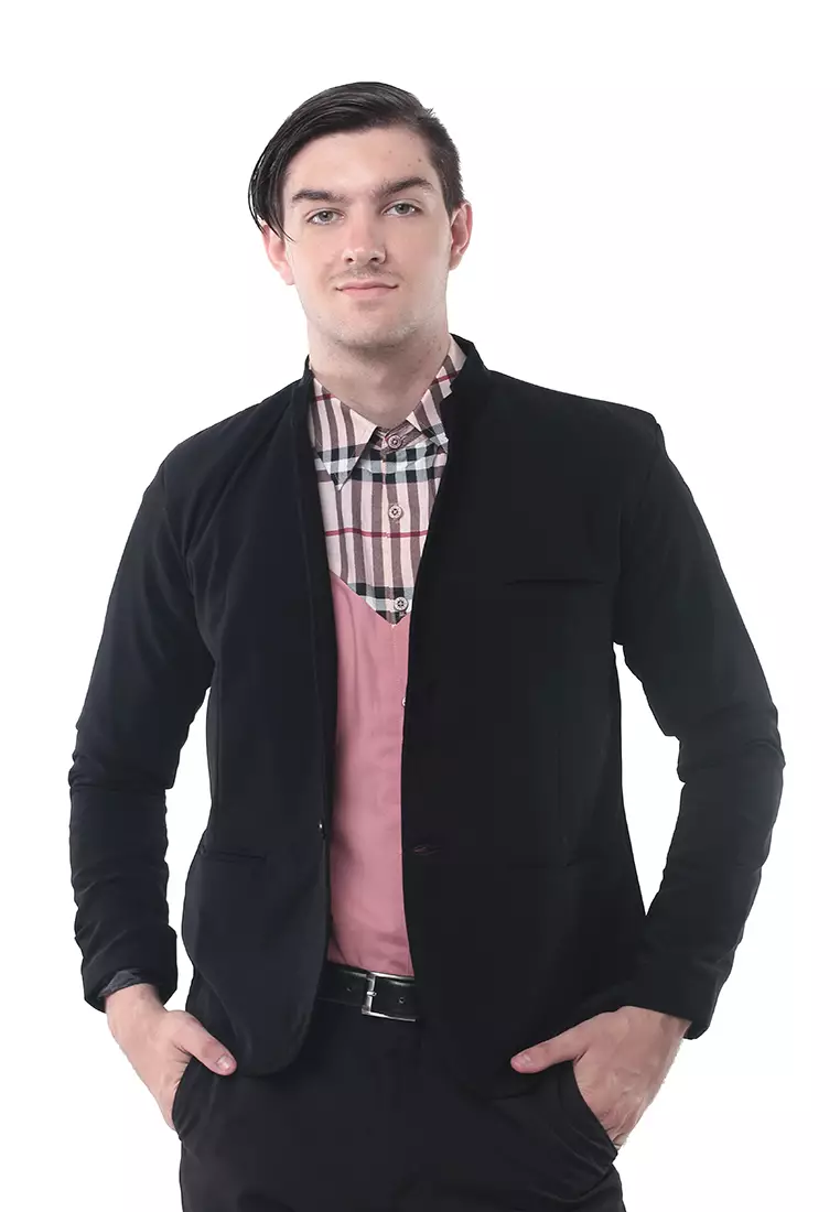 Jual Crows Denim Crows Denim - Jas Pria Exclusive Black Style Original ...