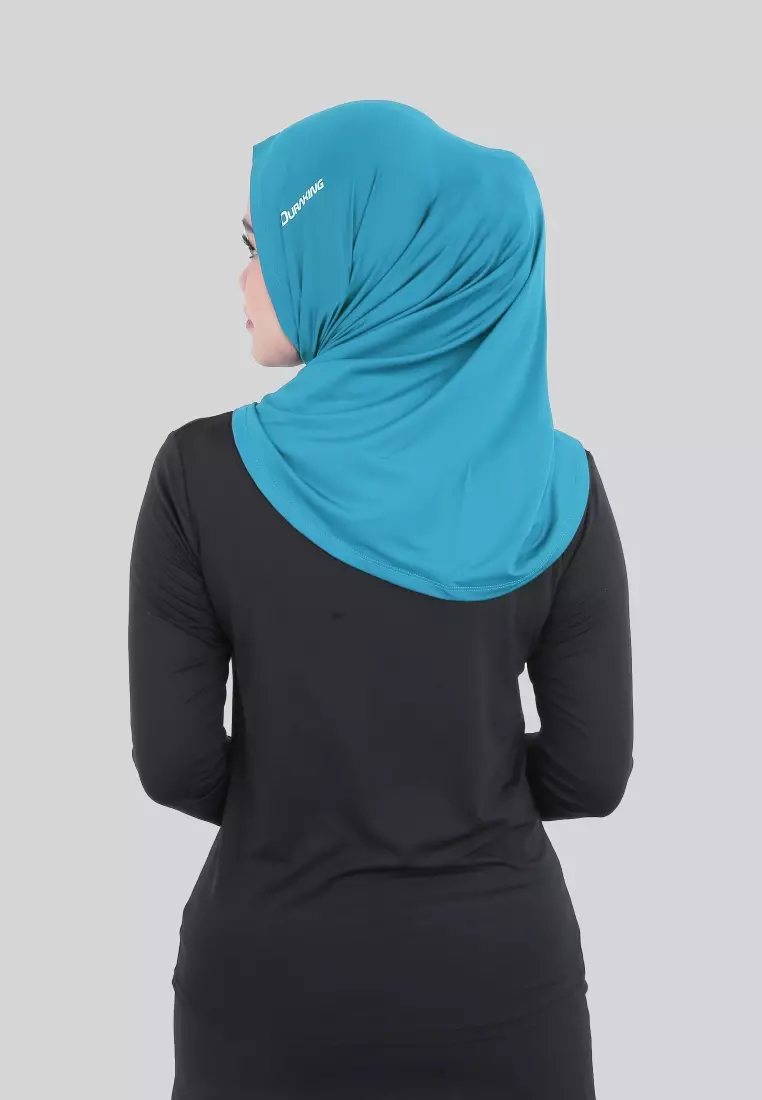 Jual Duraking Duraking Hijab Sports Safiya Monacron Blue Original 2024 ...