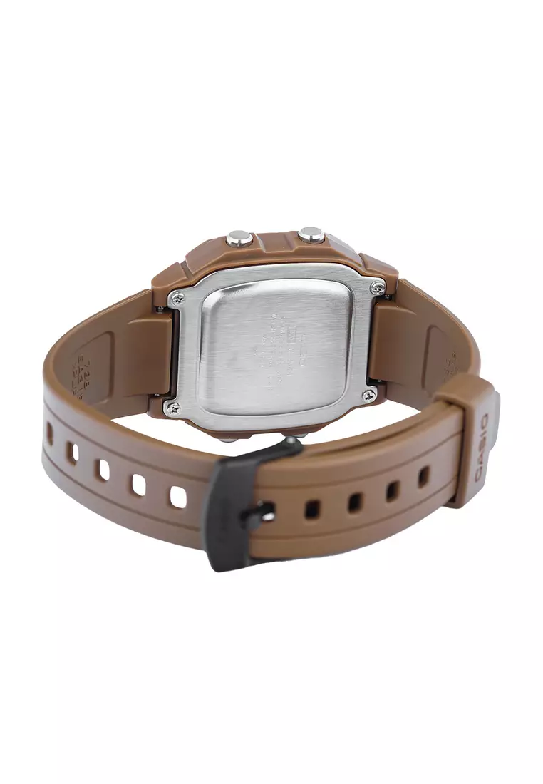 Casio Men Digital Sport Watch W-800H-5AV Brown Resin Strap 2025 | Buy Casio Online | ZALORA Hong ...