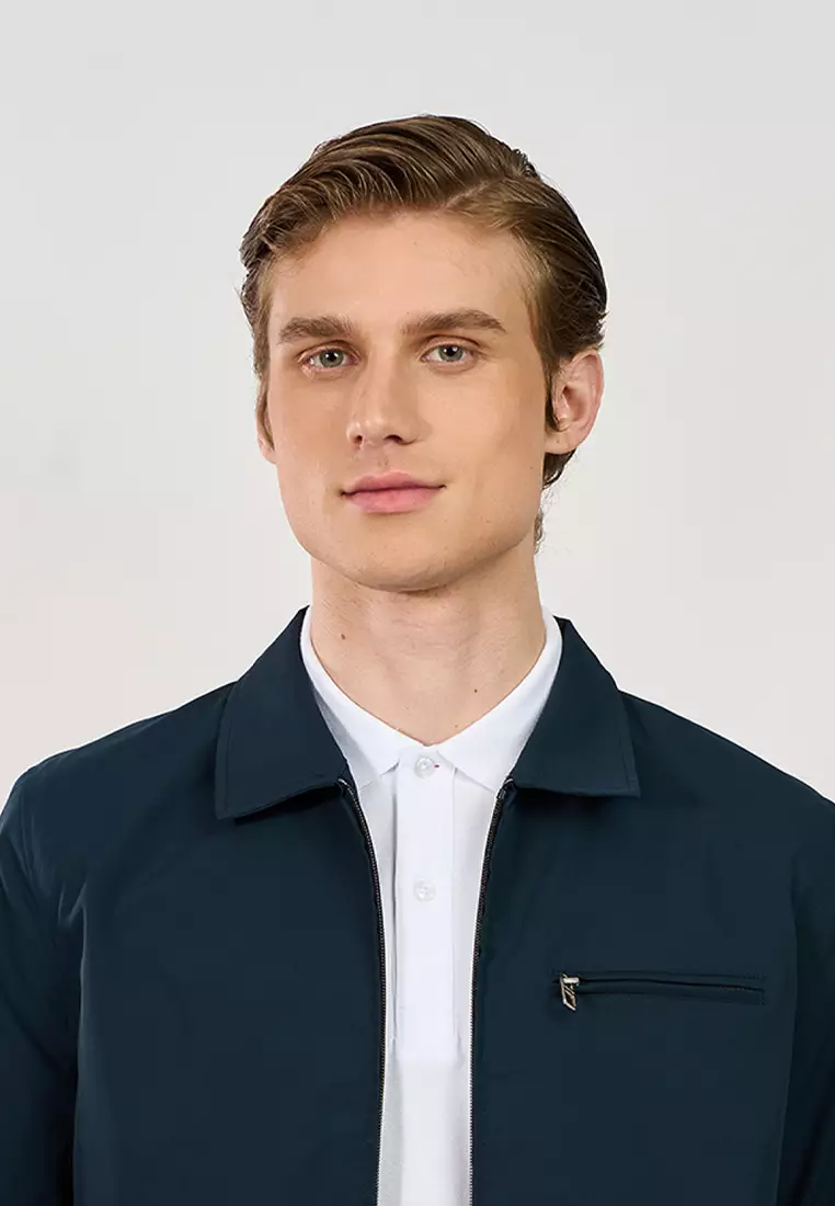 Buy Hechter Paris Zip-Up Blouson With Side Pockets And Chest Pocket ...