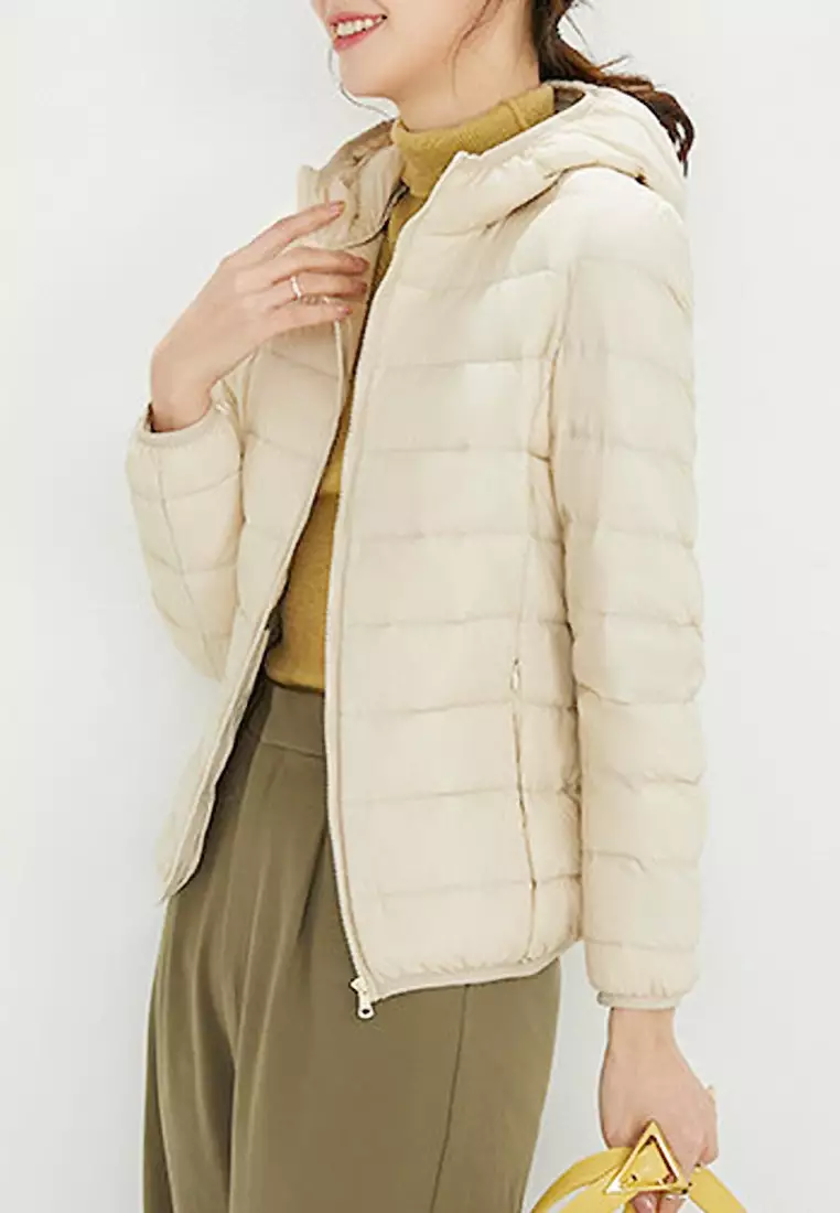 Twenty Eight Shoes VANSA Lightweight Hooded Down Jacket VCW-C2103 2025 ...