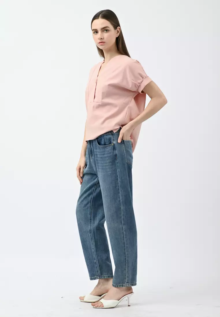 Buy Plain B. Collar Shirt 2026 Online | ZALORA