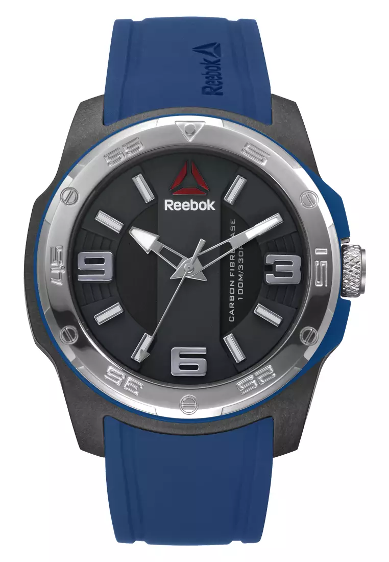 Jual Reebok Watch Sporty Men's Watches RB RD-BAR-G2-CBIB-B1 Original ...