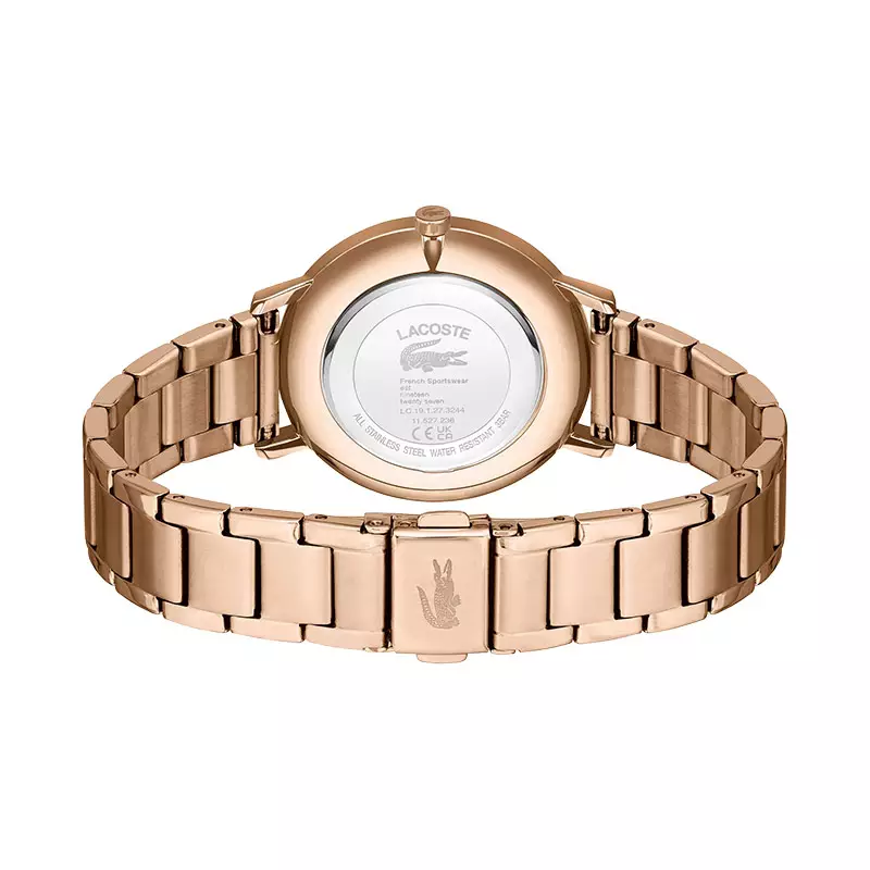 Jual Lacoste Jam Tangan Wanita Lacoste Crocorigin 2001234 Ladies Gold ...