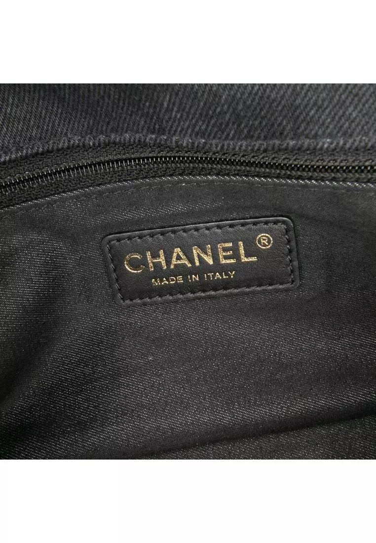 Buy Chanel Pre-Loved Chanel Mini Rectangular Quilted Denim Mood Flap ...