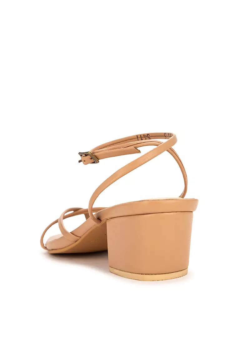 Buy CARMELLETES Strappy Toe Ring Block Heels 2025 Online | ZALORA ...