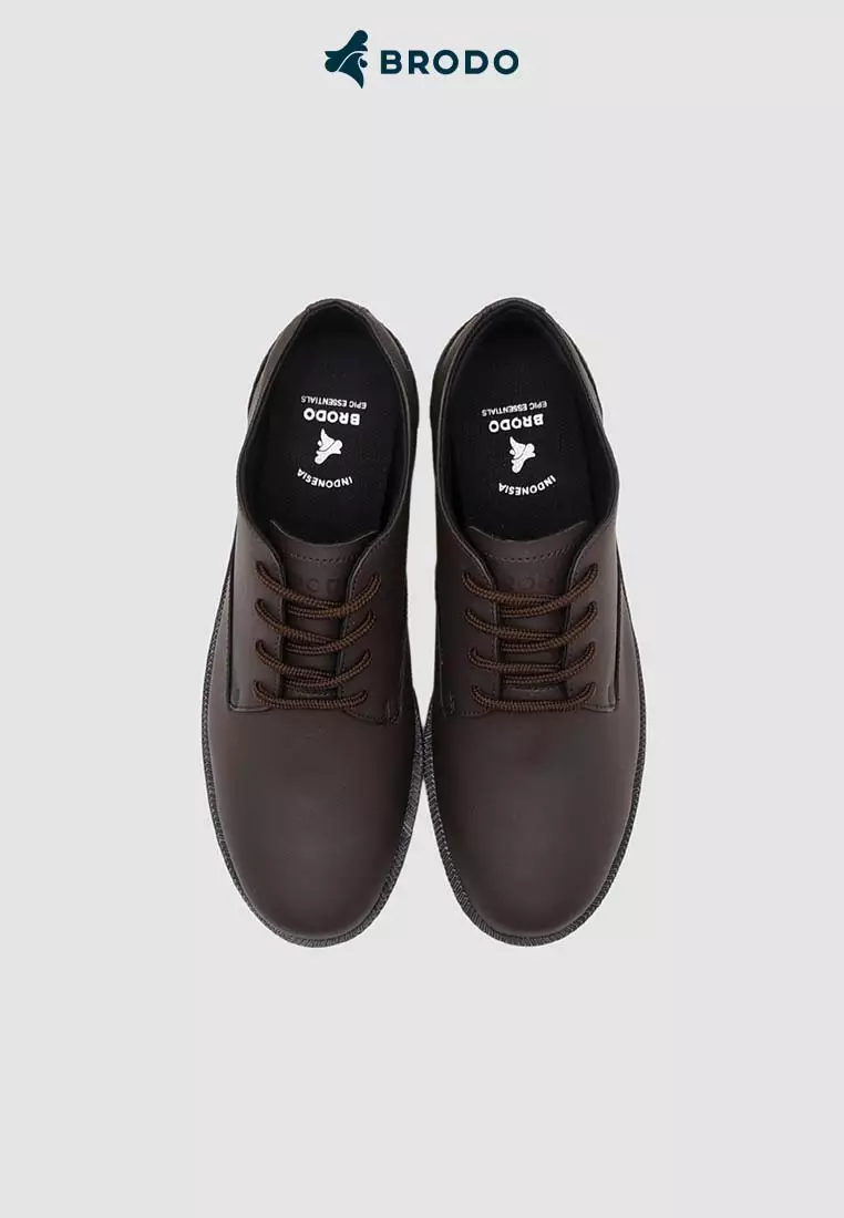 Jual Brodo BRODO - Sepatu Nero Eco Dark Choco Original 2024 | ZALORA ...