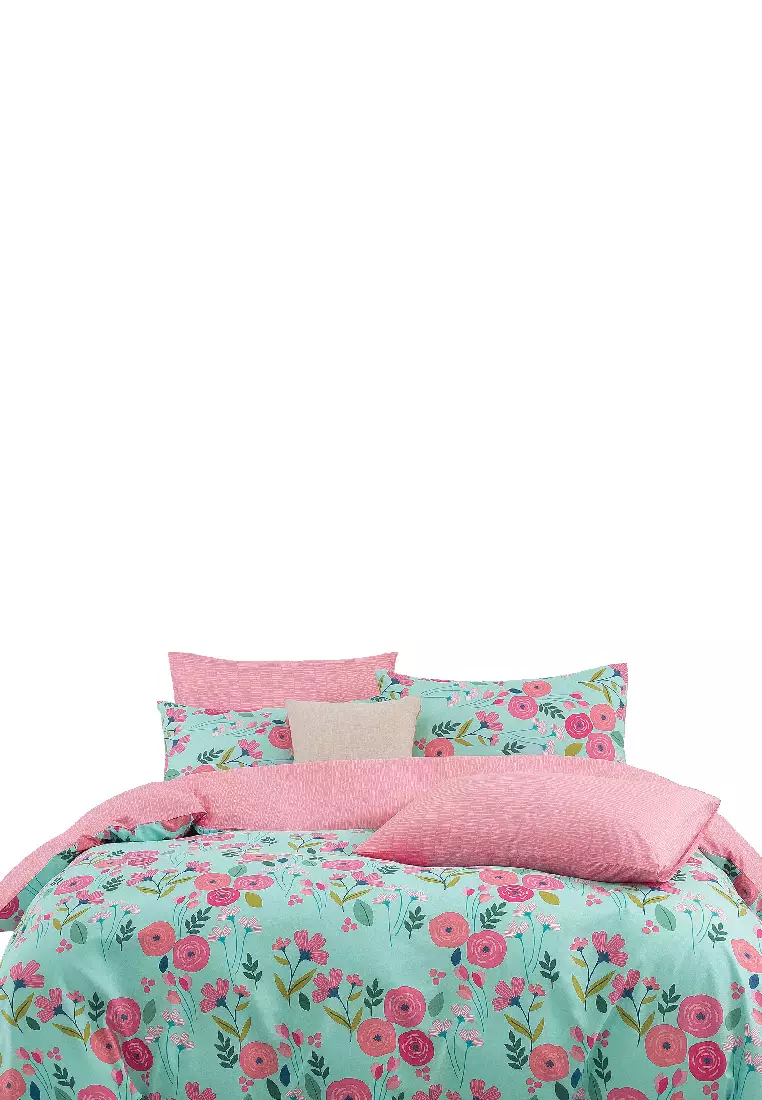 Buy AKEMI ai by AKEMI Lovesome Collection Fitted Sheet Set | 100% ...