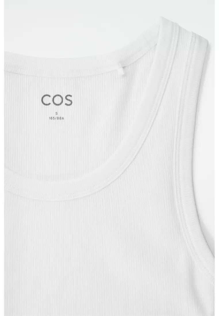 Buy COS RIBBED TANK TOP 2025 Online | ZALORA