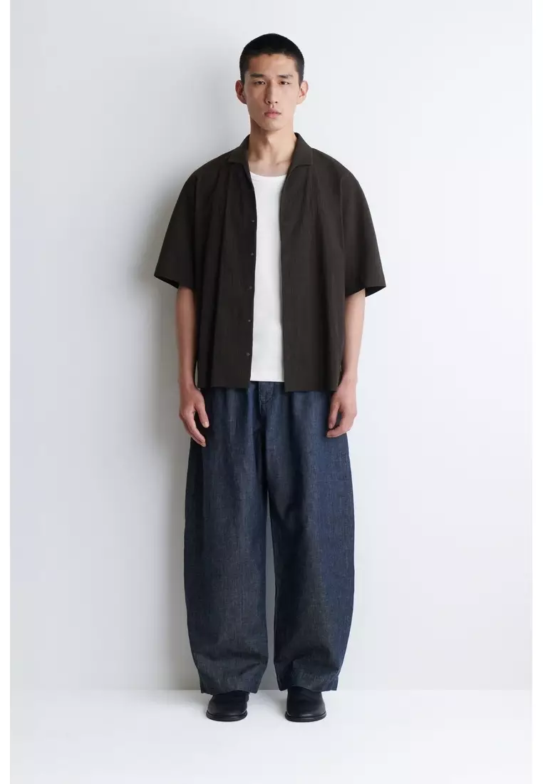 Jual COS BARREL-LEG DENIM TROUSERS Original 2025 | ZALORA Indonesia