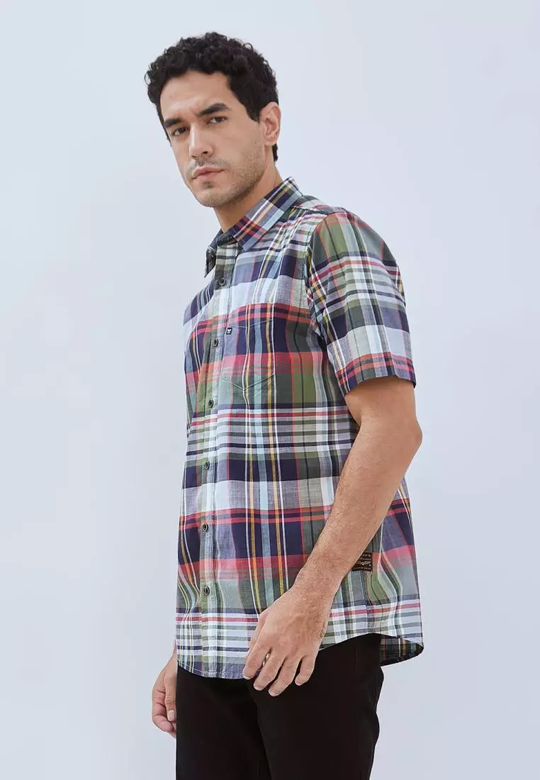 Jual Emba Classic Emba Classic - Roar Kemeja Reguler Fit Lengan Pendek ...