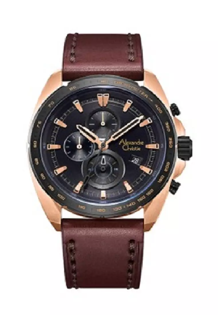 Jual Alexandre Christie Men AC 6652 MC LBRBA leather Original 2025 ...