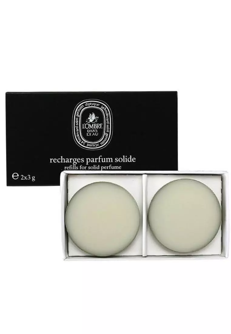 Buy Diptyque DIPTYQUE Refills For Solid Perfume - L'ombre Dans L'eau 3g*2 2025 Online | ZALORA