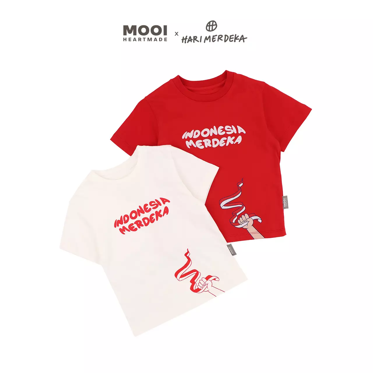 Jual Mooi Heartmade Mooi x Hari Merdeka 17 Agustus Kaos Kemerdekaan ...