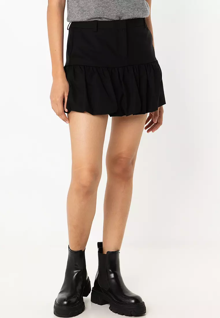 Buy Mango Balloon Ruffled Mini-Skirt 2025 Online | ZALORA Philippines