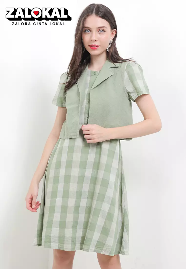 Jual EXIT Ilonae Dress Original 2024 | ZALORA Indonesia