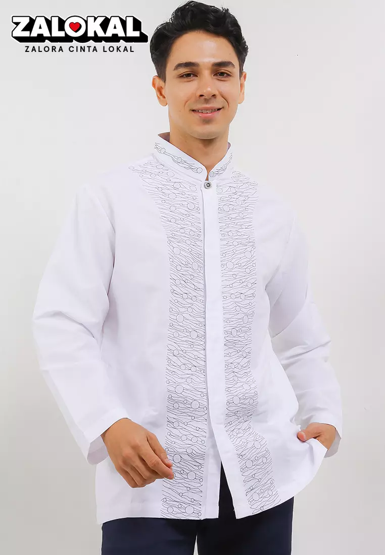 Baju Koko Pria Terbaru Up to 75% - ZALORA