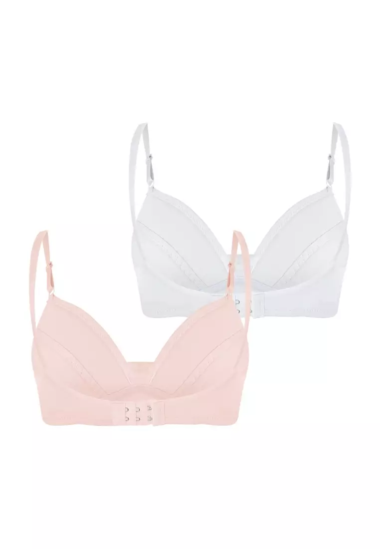 Buy BARBIZON Enchanting Beauty 2-in-1 Pack Semi-Padded Teens Bra 2026 ...