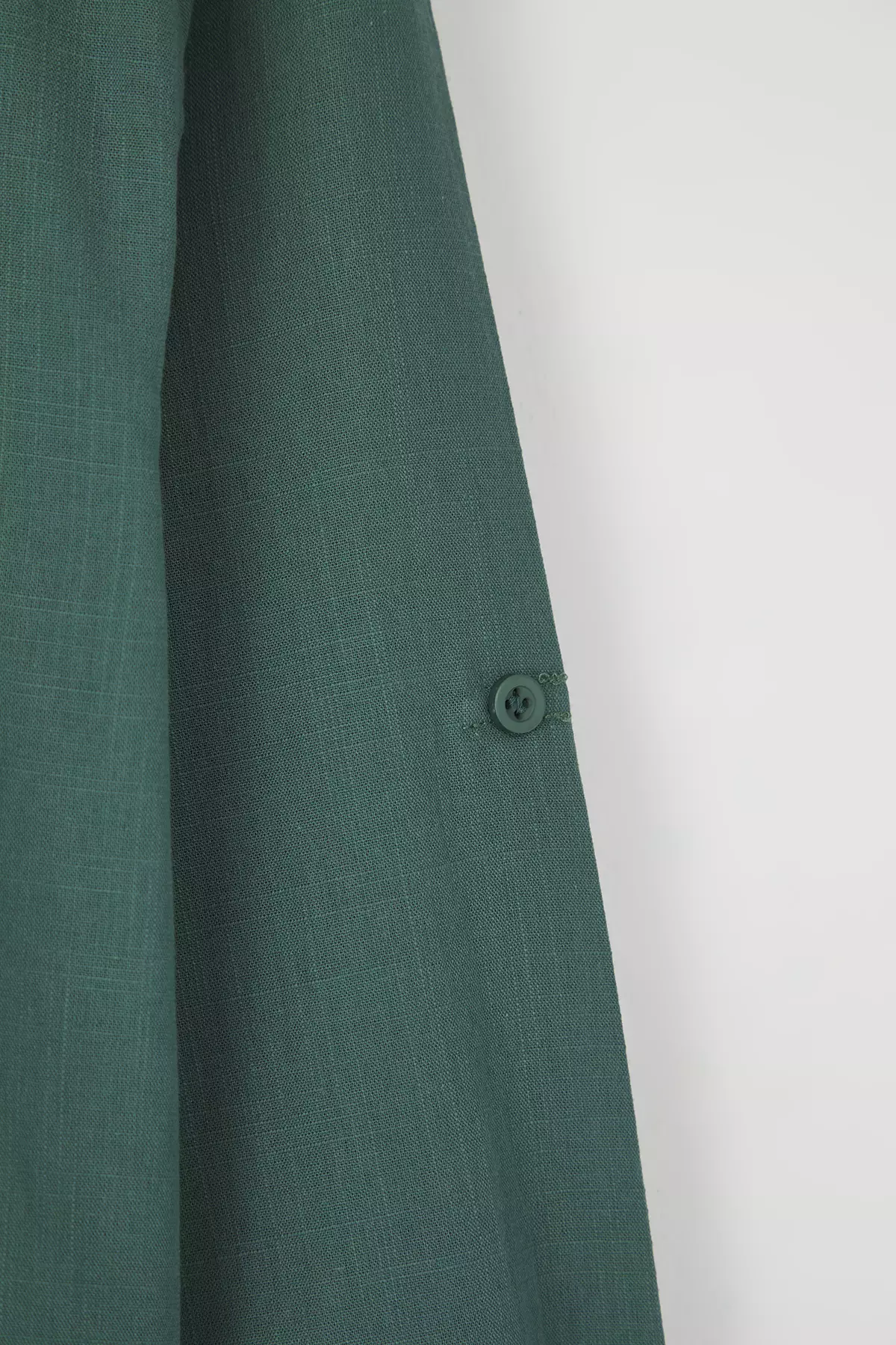 Buy Trendyol Half Placket Linen Look Shirt 2026 Online | ZALORA