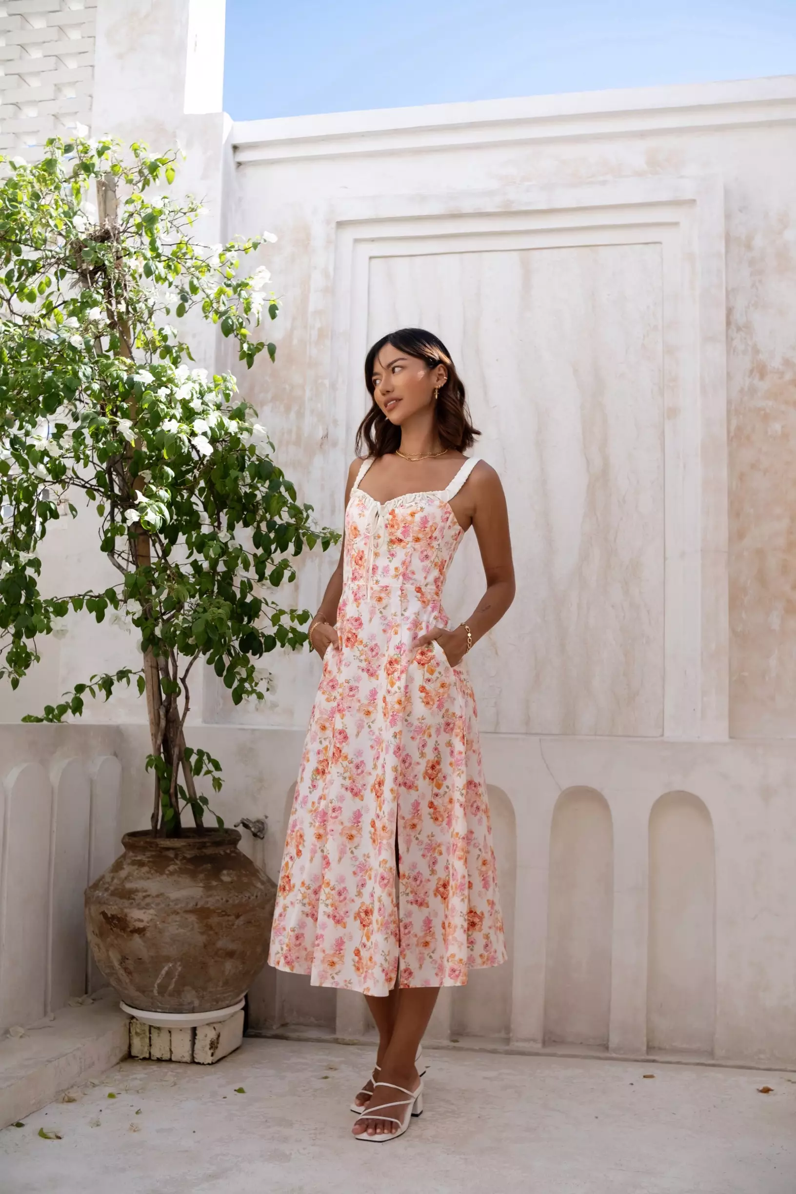Jual Spring Summer Style Leslie Dress Original 2024 | ZALORA Indonesia
