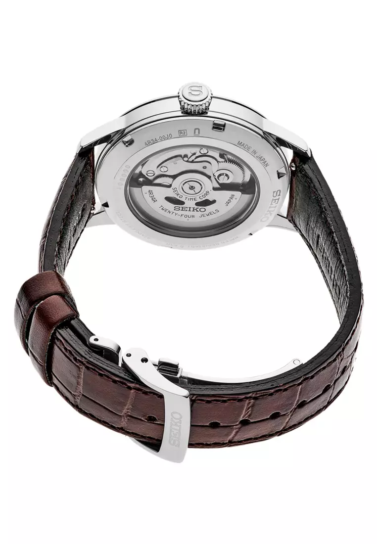線上選購 Seiko Presage Cocktail Time Men Automatic Watch SSK041J Brown ...