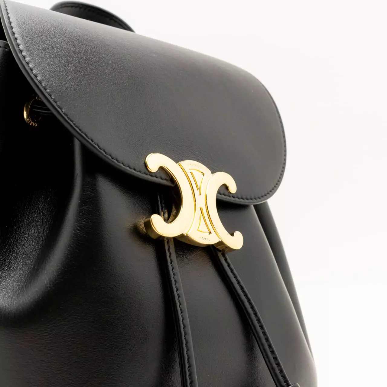 Jual Celine Bonnie Backpack in Smooth Calfskin Leather Black Original ...