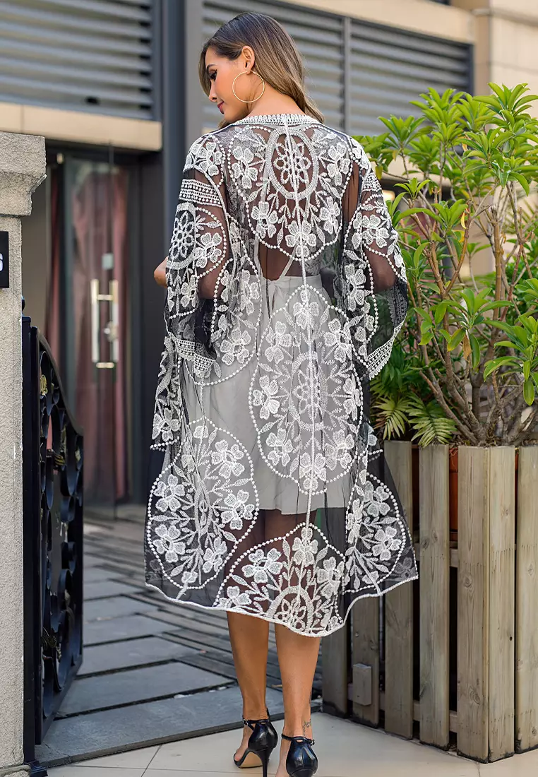 Buy LYCKA LTH4162-European Style Beach Robe-Black 2024 Online | ZALORA