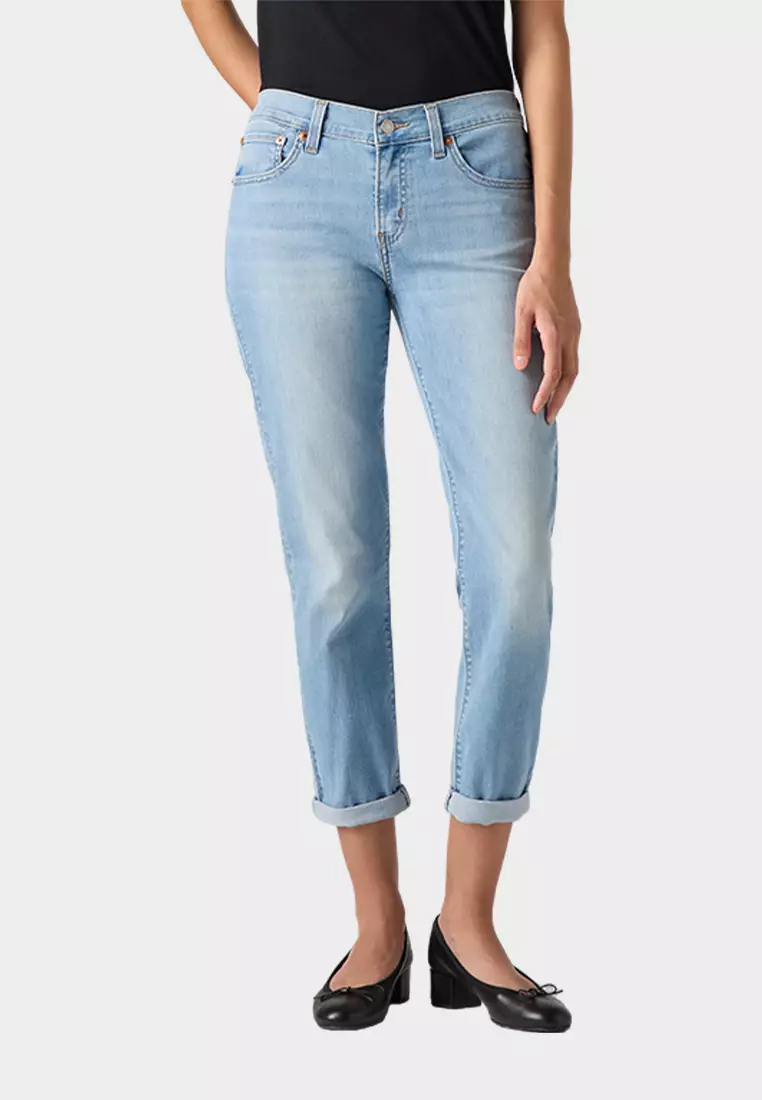 Buy Levi's Women's Mid-Rise Boyfriend Jeans 19887-0365 2026 Online ...