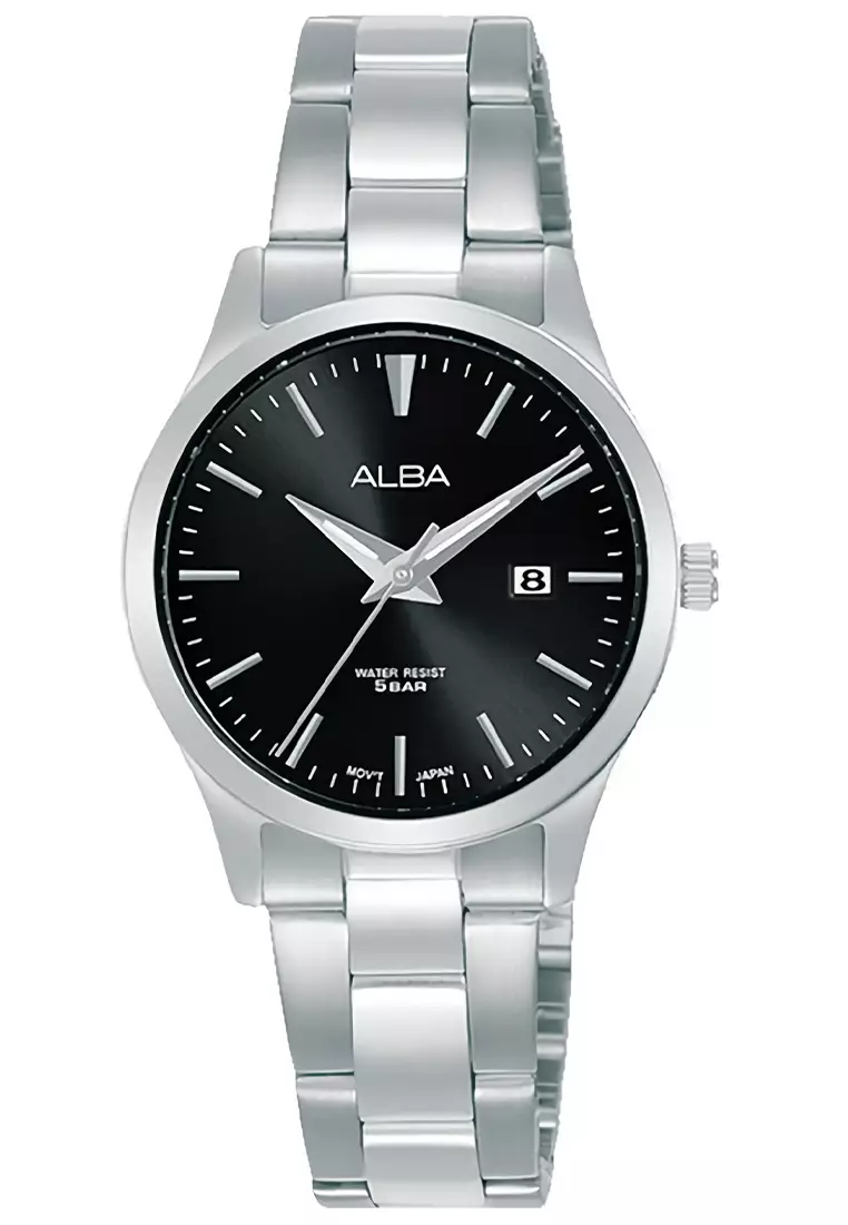 Jual Alba Alba - Jam Tangan Analog Wanita - Silver - Stainless Steel ...