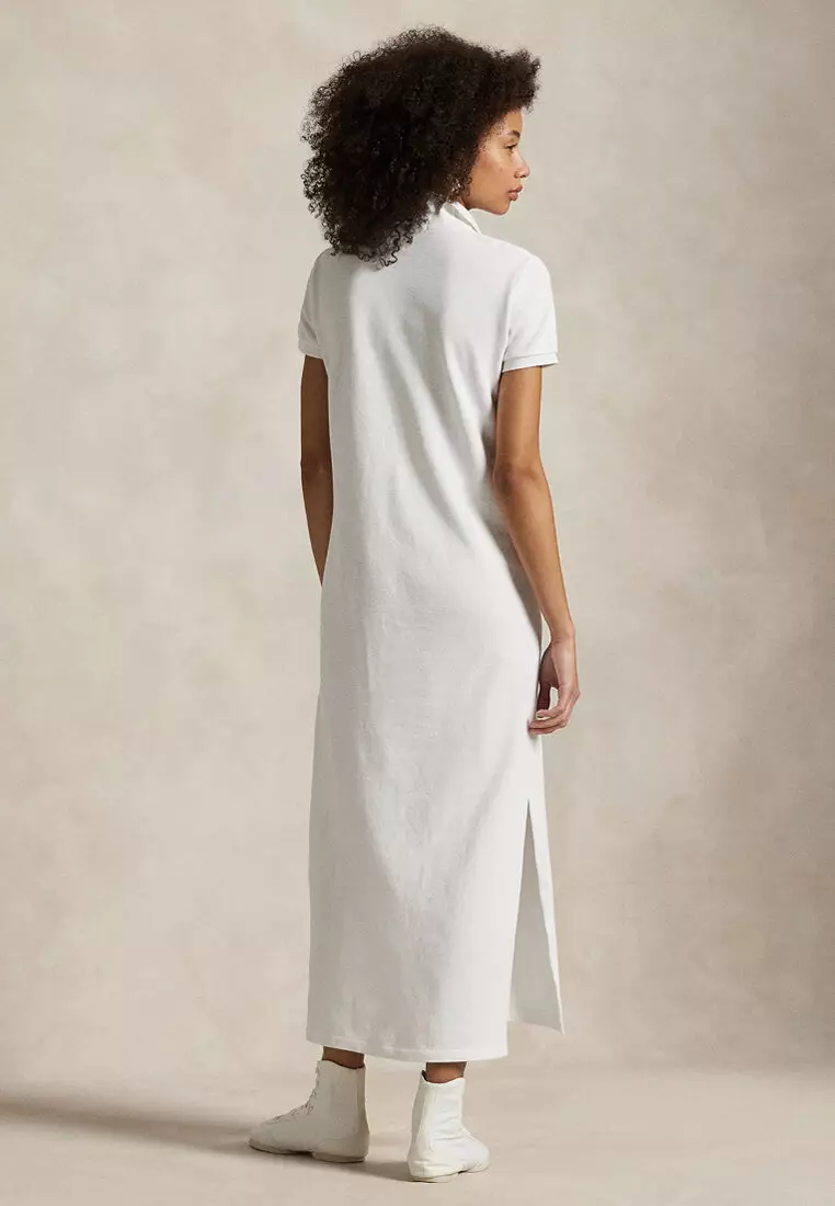Buy Polo Ralph Lauren Cotton Mesh Polo Dress 2025 Online | ZALORA