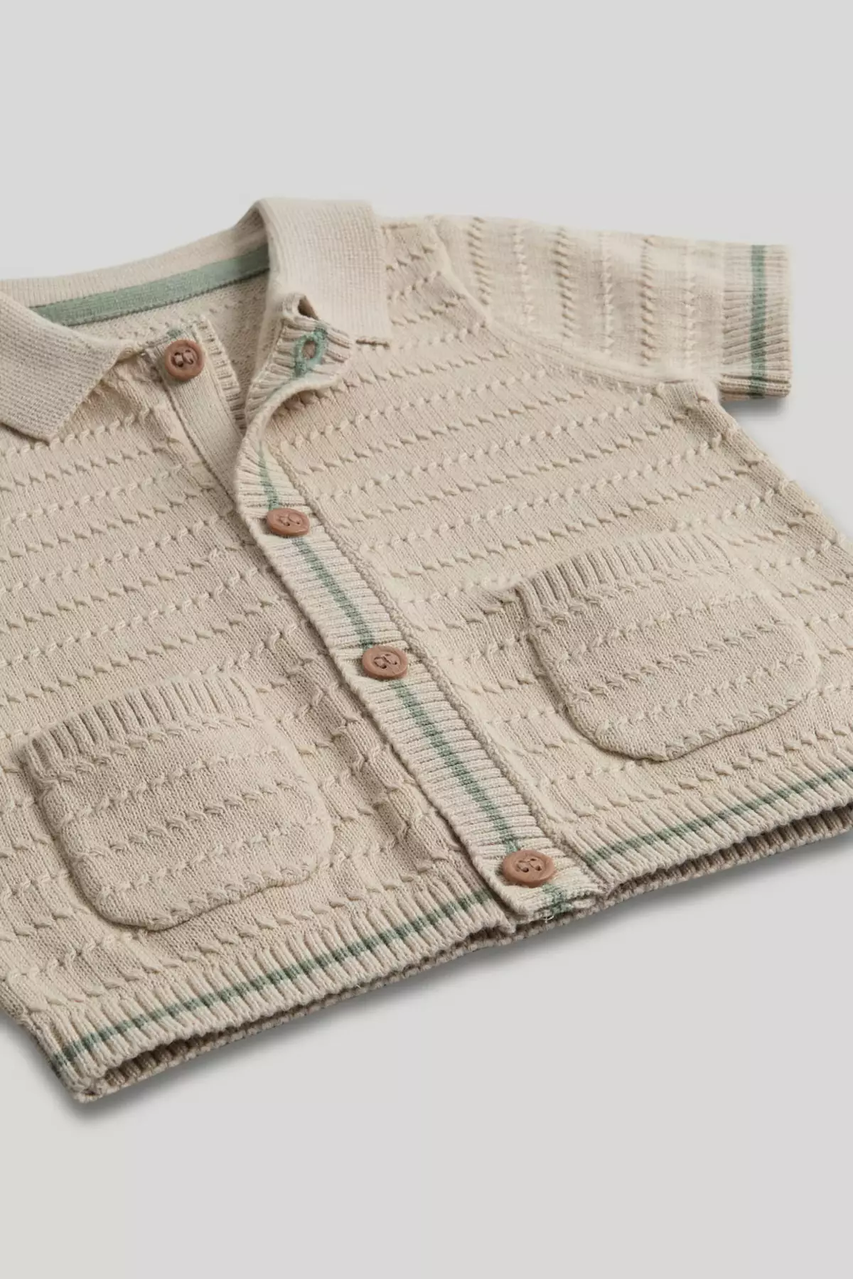 Jual Mothercare Mothercare Beige Knitted Top and Shorts Outfit - Set ...