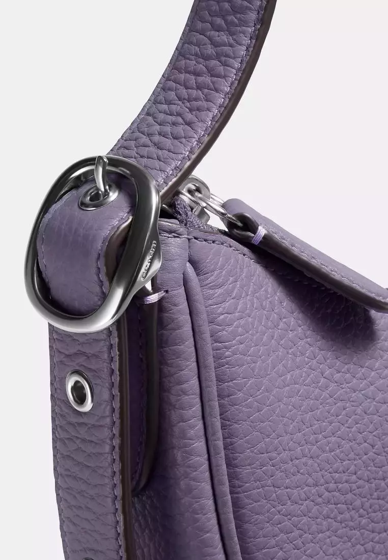 Jual Coach Coach Luna Shoulder Bag Light Violet Original 2023 | ZALORA ...
