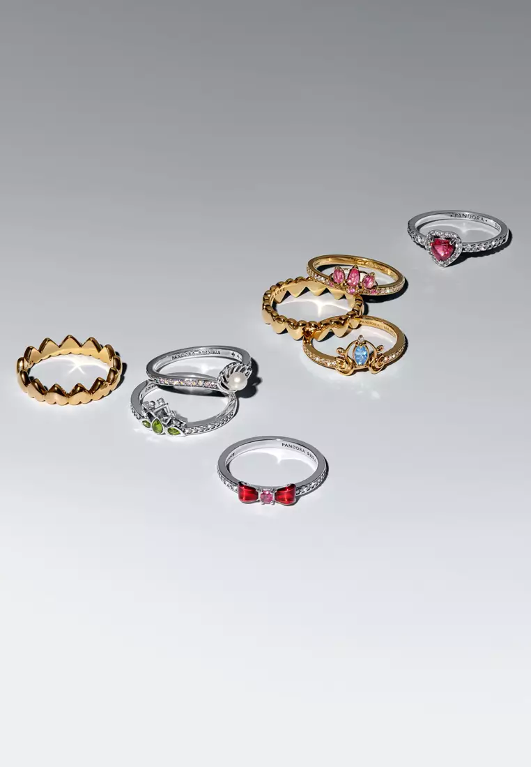 Buy PANDORA Pandora x Disney Princess Tiana Tiara Ring Online | ZALORA ...