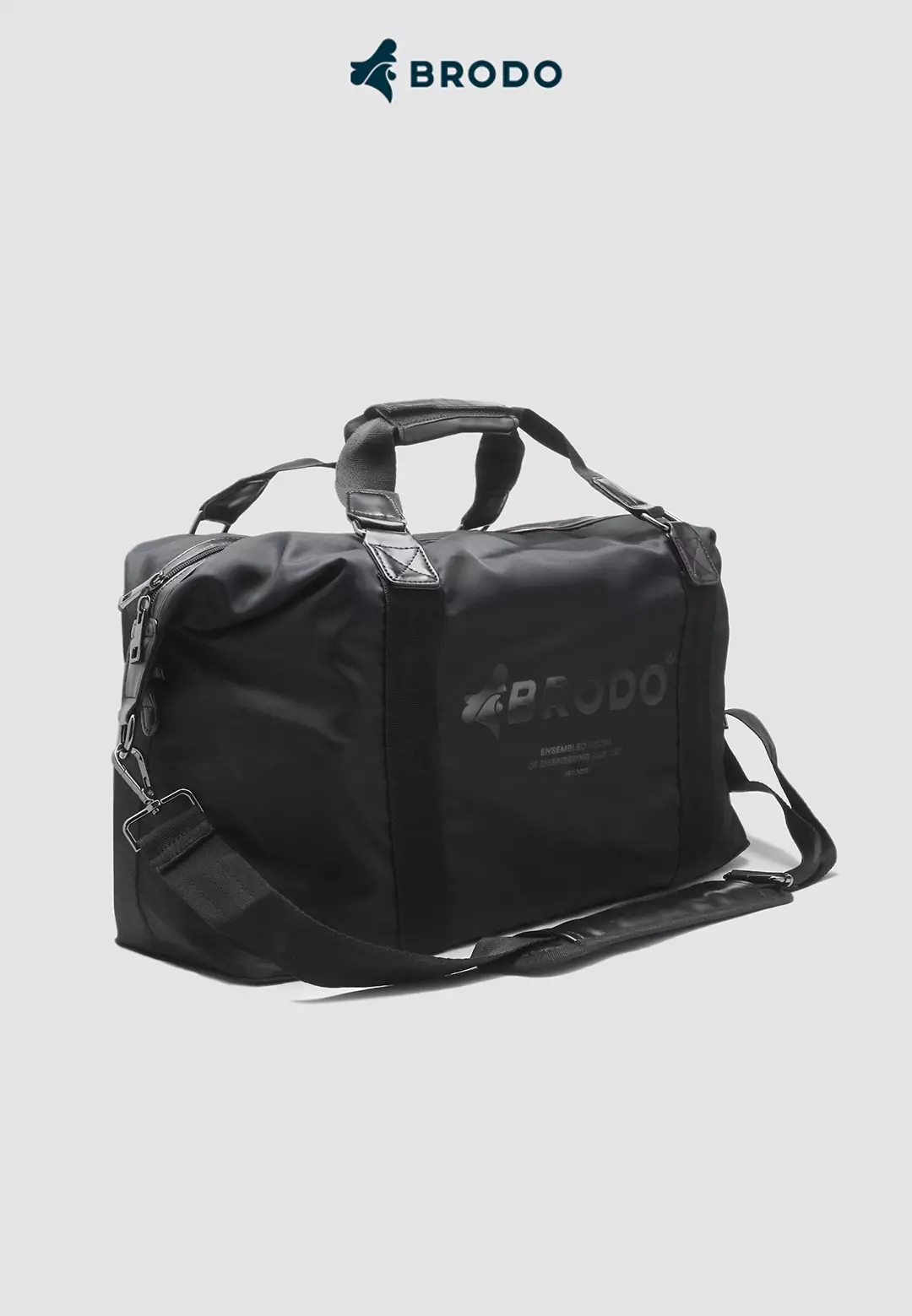 Jual Brodo BRODO - Country Club Duffle Bag Black Original 2025 | ZALORA ...