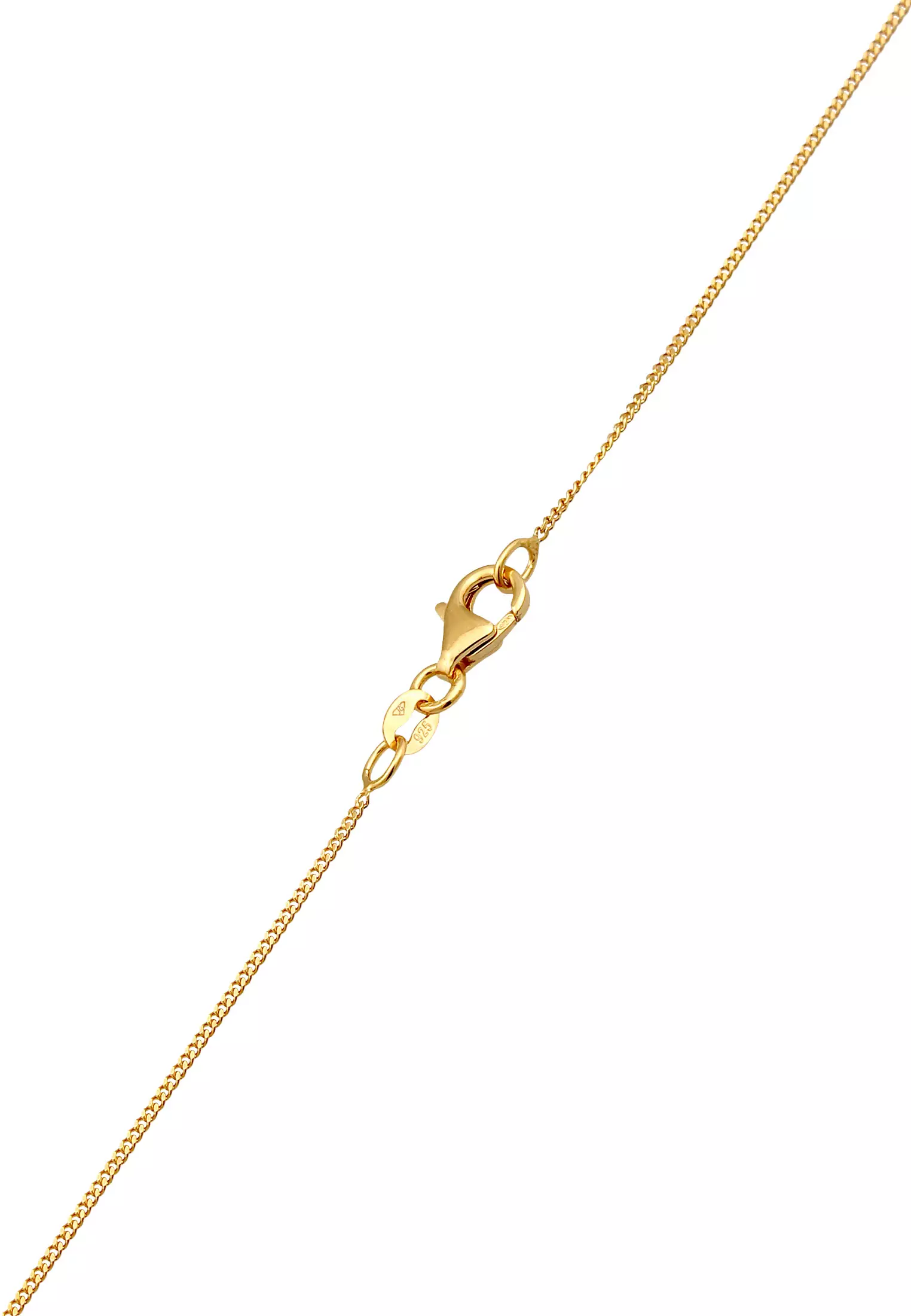 Buy ELLI GERMANY Blue Topaz Solitaire Pendant Necklace – Gold-Plated ...