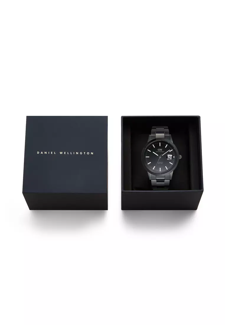 網上選購 Daniel Wellington Iconic Automatic 40mm Link Black - Men Watch Automatic movement watch DW ...