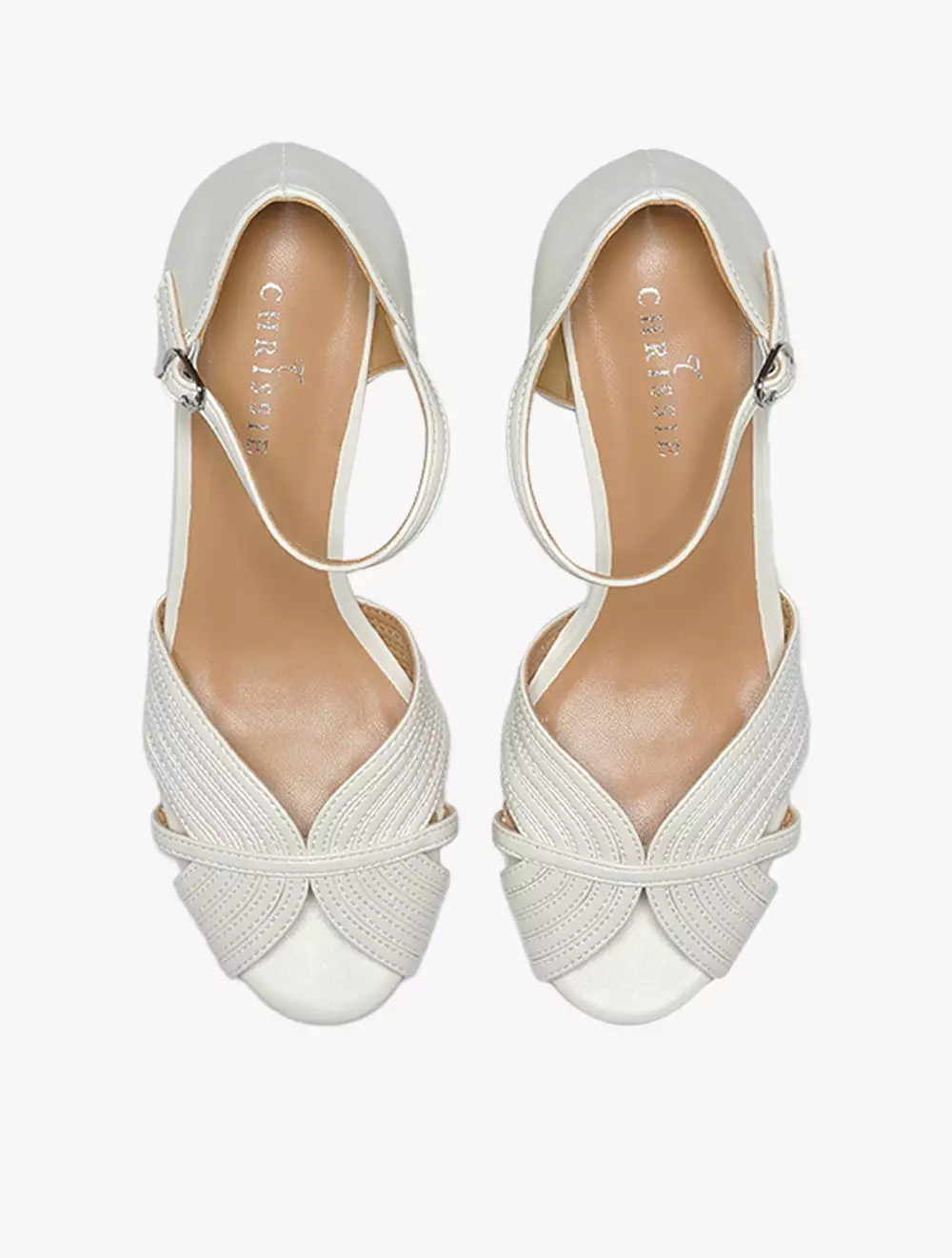 Jual PAYLESS Payless Chrissie Womens Raissa Block Heels - Off White_04 ...