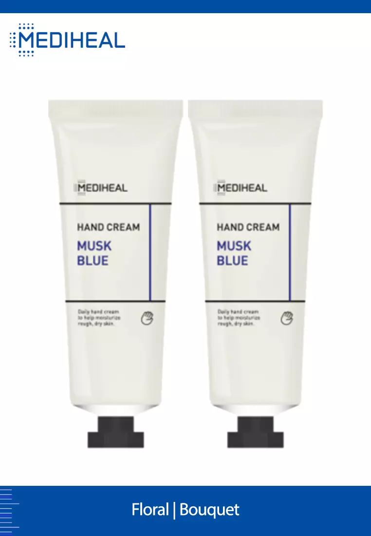 Buy Mediheal Hand Cream 50ml x 2 Tubes - (Musk Blue) 2025 Online | ZALORA