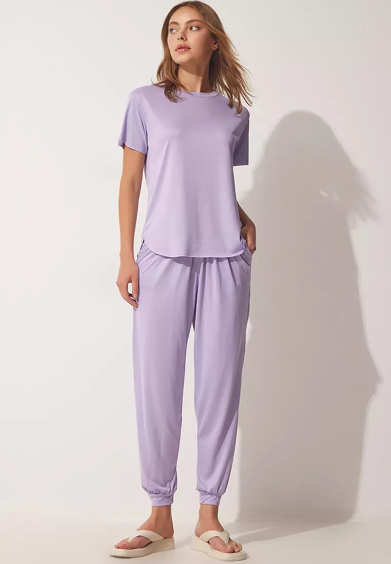 Buy Happiness Istanbul Soft-Textured Flowy Set Online | ZALORA Malaysia