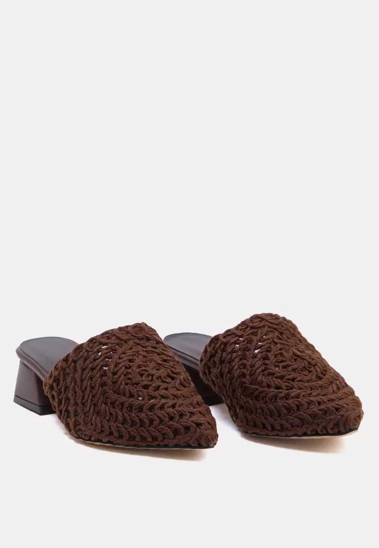 Jual Trendyol Knitted Mules Original 2026 | ZALORA Indonesia