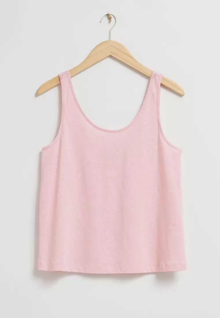 Buy And Other Stories Scooped Neck Top Online Zalora Malaysia