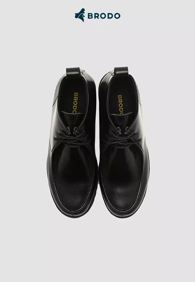 Jual Brodo BRODO - Sepatu Borneo Boots Full Black Original 2026 ...