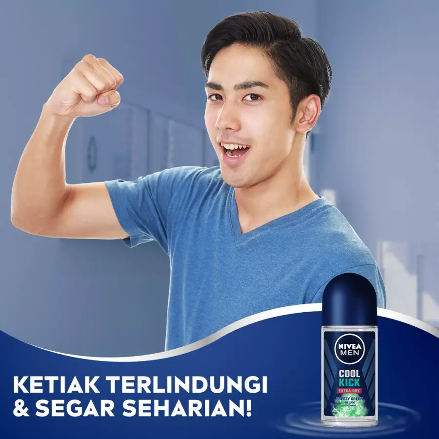 Jual Nivea NIVEA MEN Deodorant Cool Kick Freezy Green - Deodoran Dingin ...