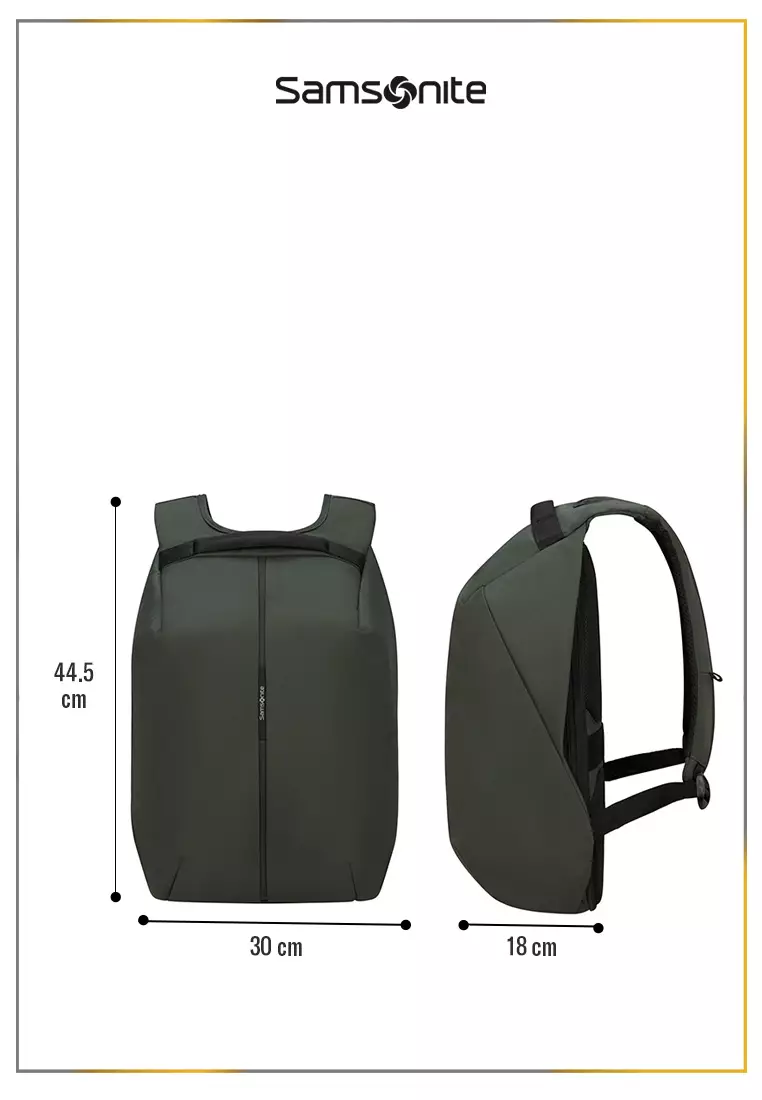 Jual Samsonite Samsonite Securipak 2.0 Backpack 15.6 Inch - Green ...