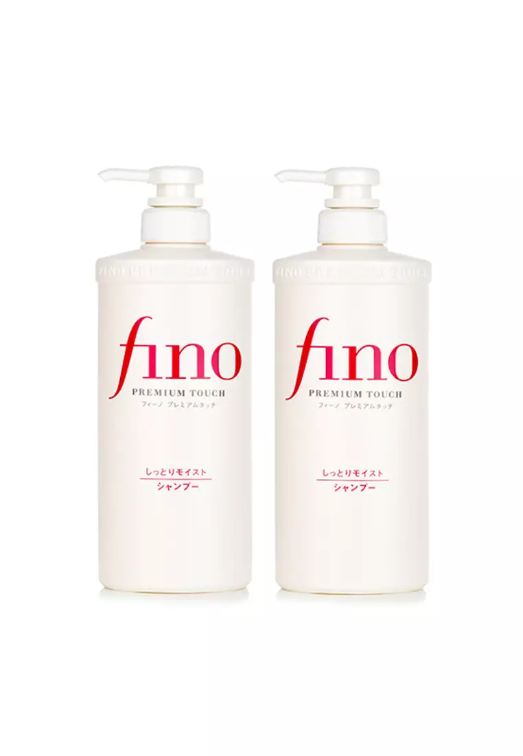 Buy Shiseido SHISEIDO - 【1+1 Set】Fino Premium Touch Hair Shampoo 550ml ...
