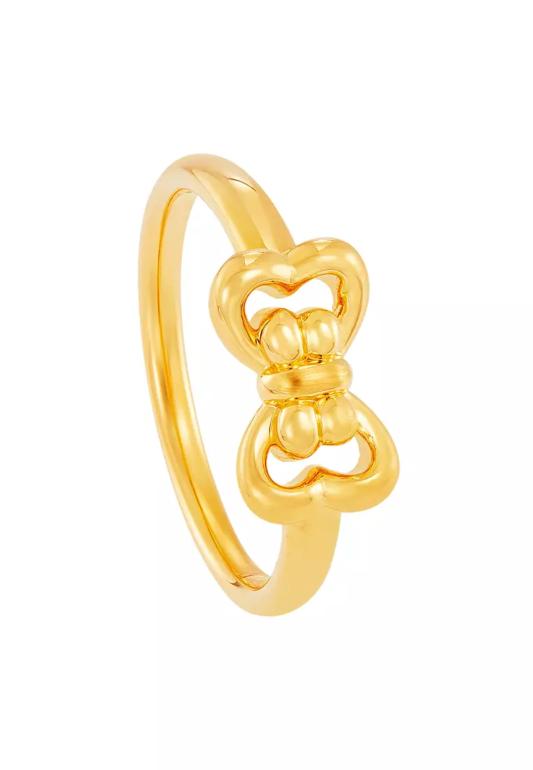 Buy HABIB HABIB 999/24K Yellow Gold Ring R9ABF0423 2025 Online | ZALORA ...