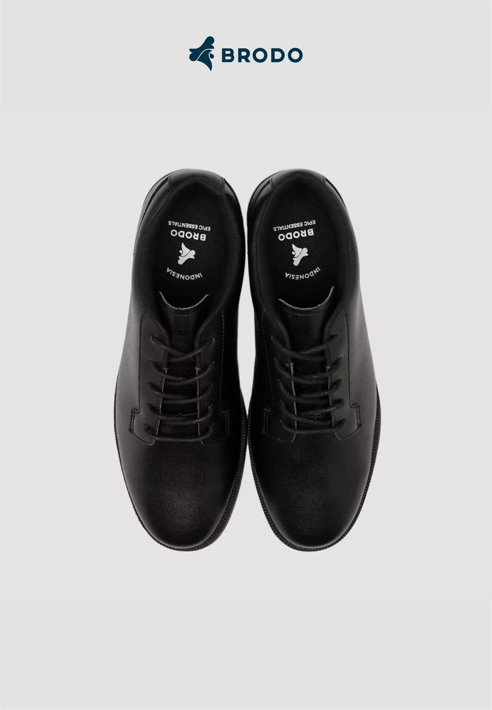 Jual Brodo BRODO - Sepatu Rovigo Full Black Original 2025 | ZALORA ...